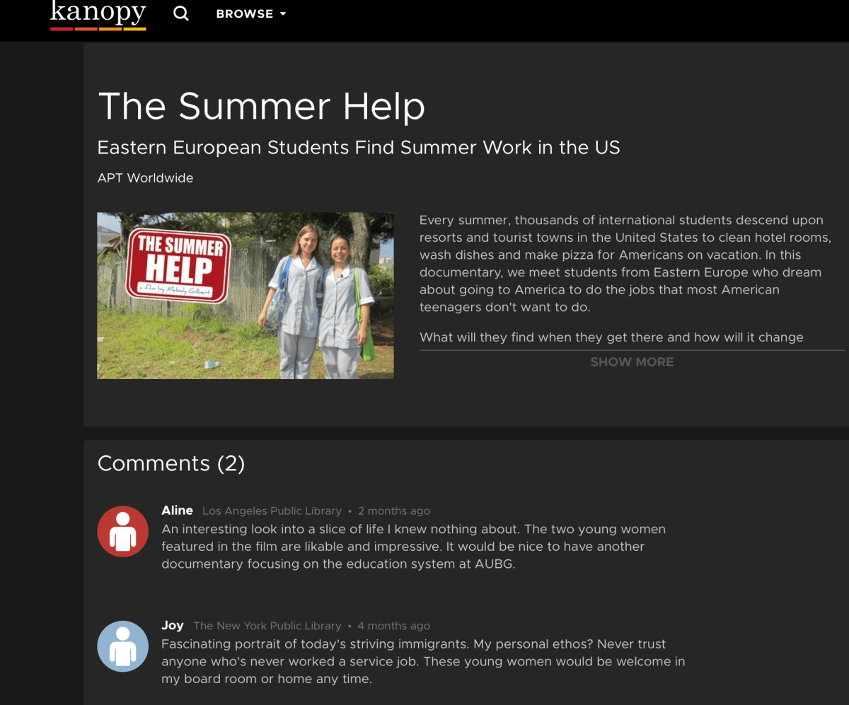 The Summer Help – now available online | THE SUMMER HELP